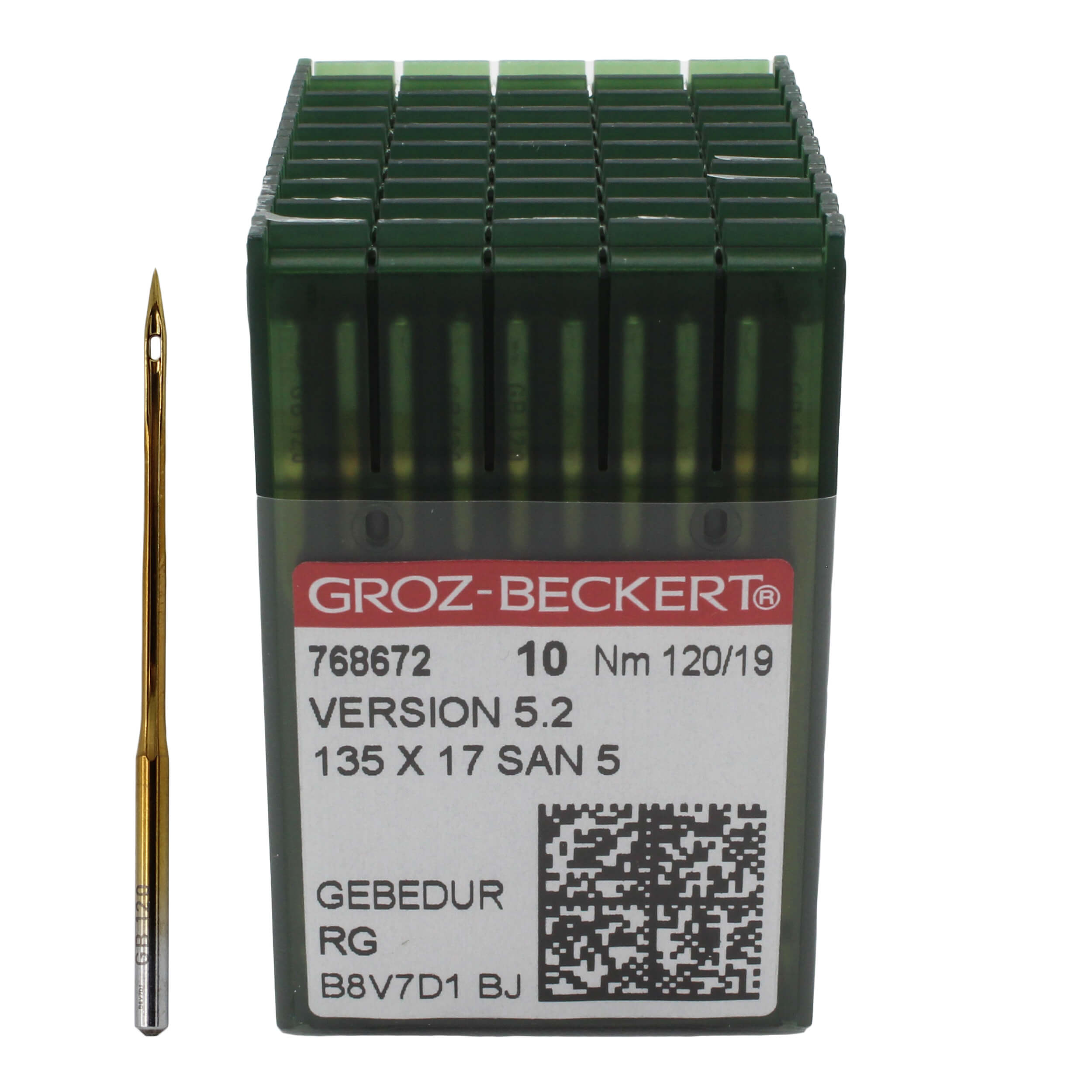 GROZ-BECKERT NEEDLES SAN5 135X17 | Quality Thread – Quality Thread & Notions