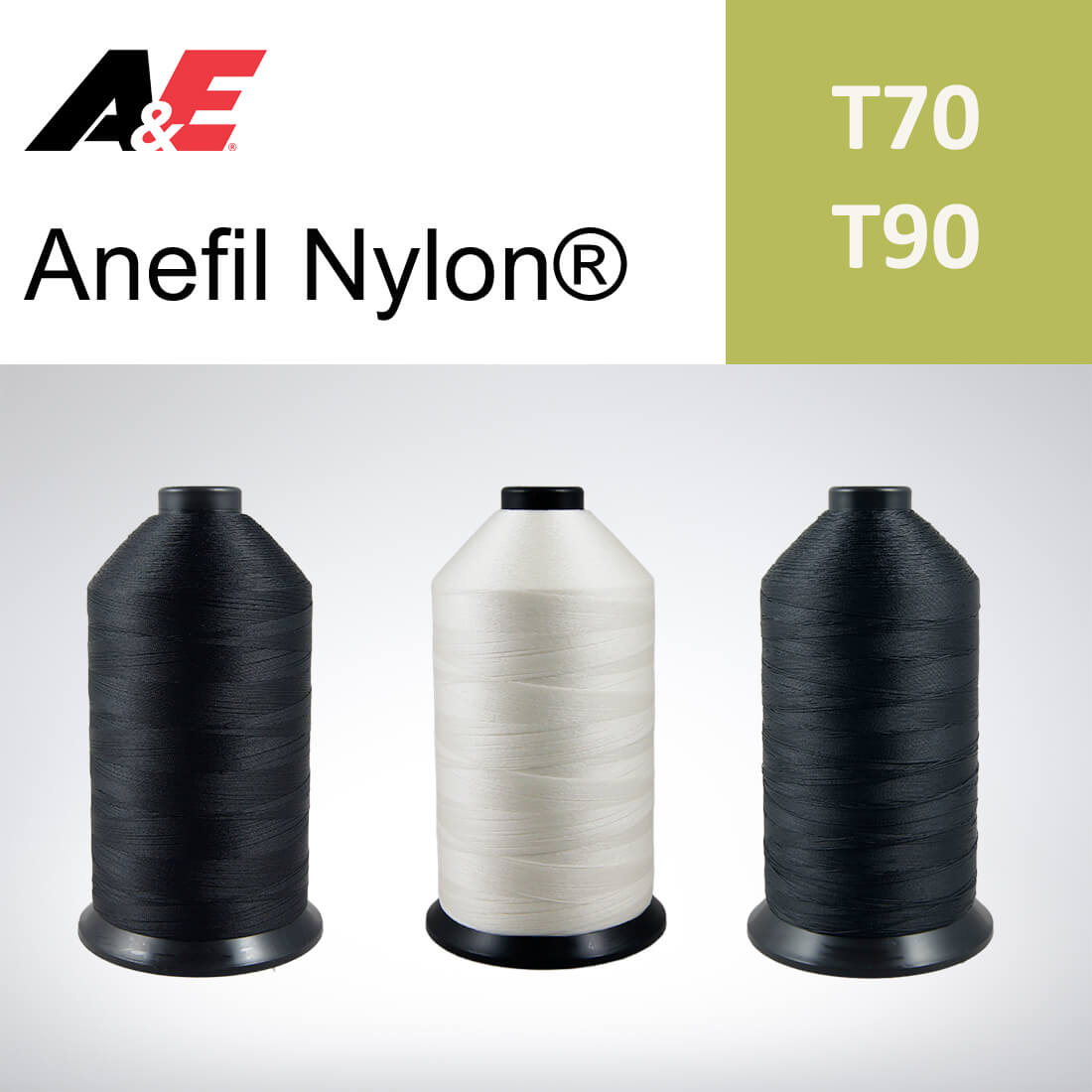 Anefil Nylon® Twisted Multifilament Nylon Sewing Thread | Quality ...
